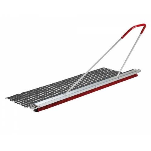2mtr Aluminium Double Row Smoothing Broom & Mat – GB Sport & Leisure