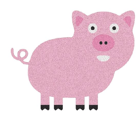 TRIP TO THE FARM - Pig 2D Wet Pour Graphics – GB Sport & Leisure