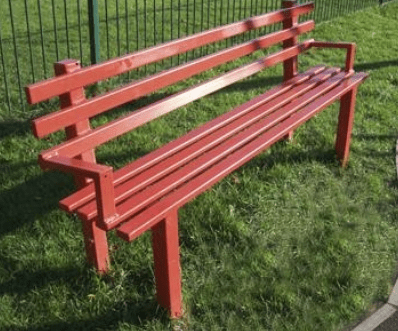 Cambridge Bench With Back – GB Sport & Leisure