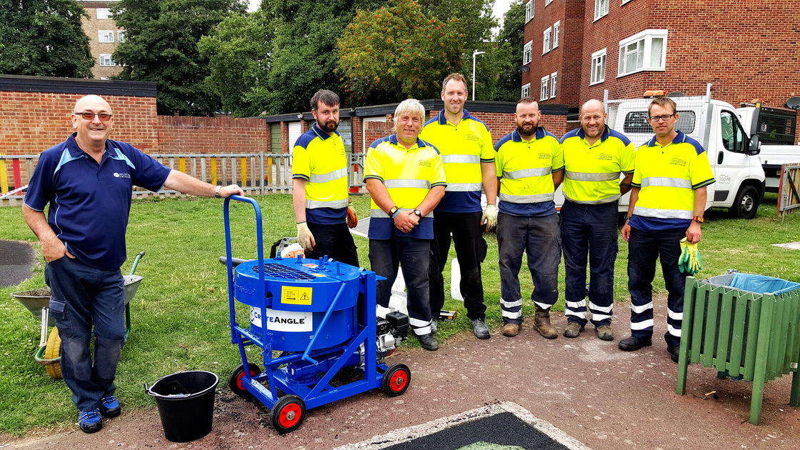 Tailored Wet Pour Demonstration Day – GB Sport & Leisure